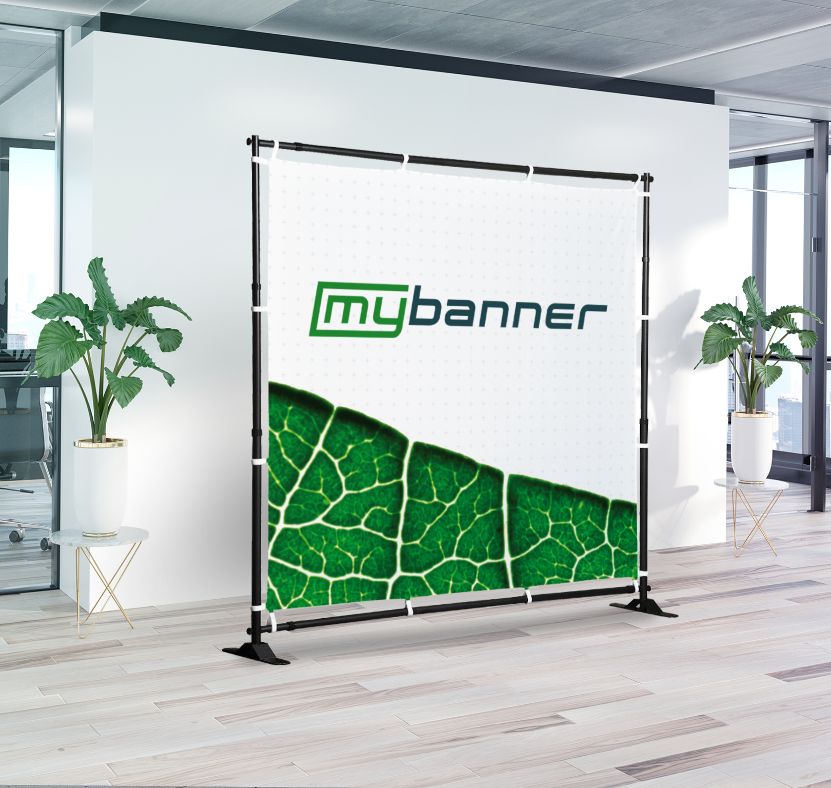 ECO Bannersysteme | Nachhaltige & recycelbare Werbesysteme | mybanner.de